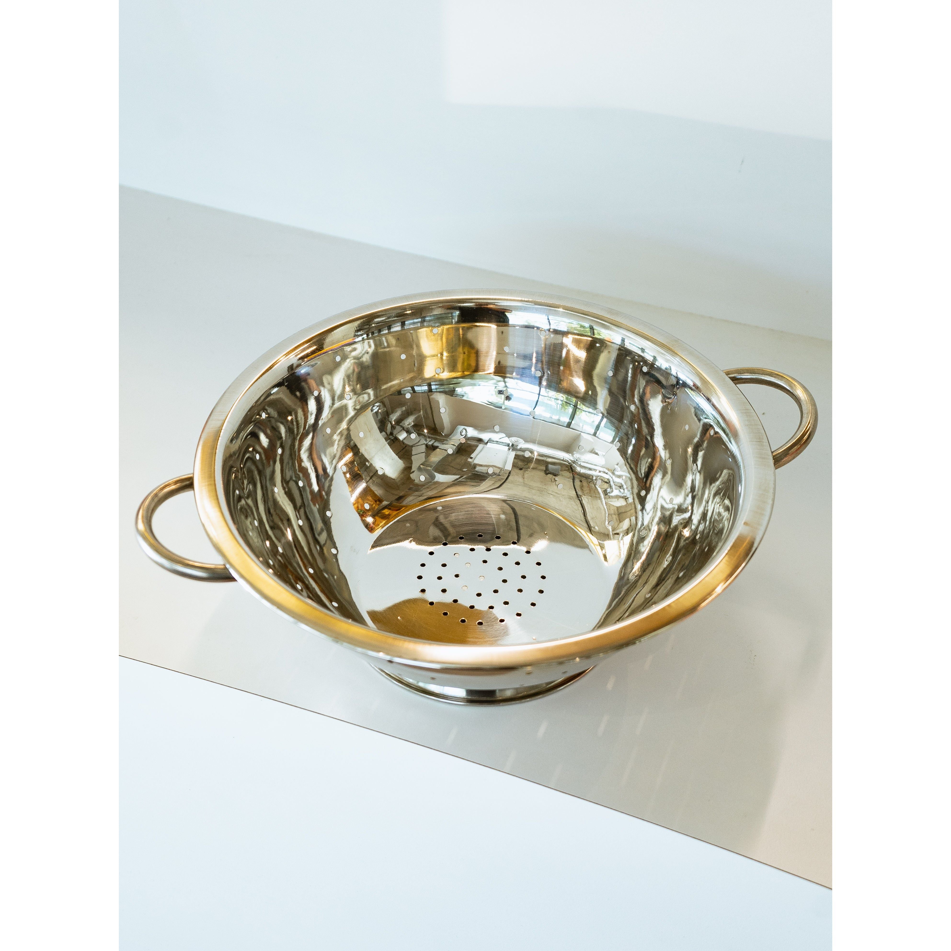 FOOTED COLANDER 10.3", BROWNE – Creeds