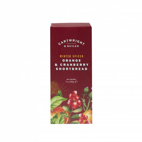 SPICED ORANGE & CRANBERRY SHORTBREAD, CARTWRIGHT & BUTLER – Creeds