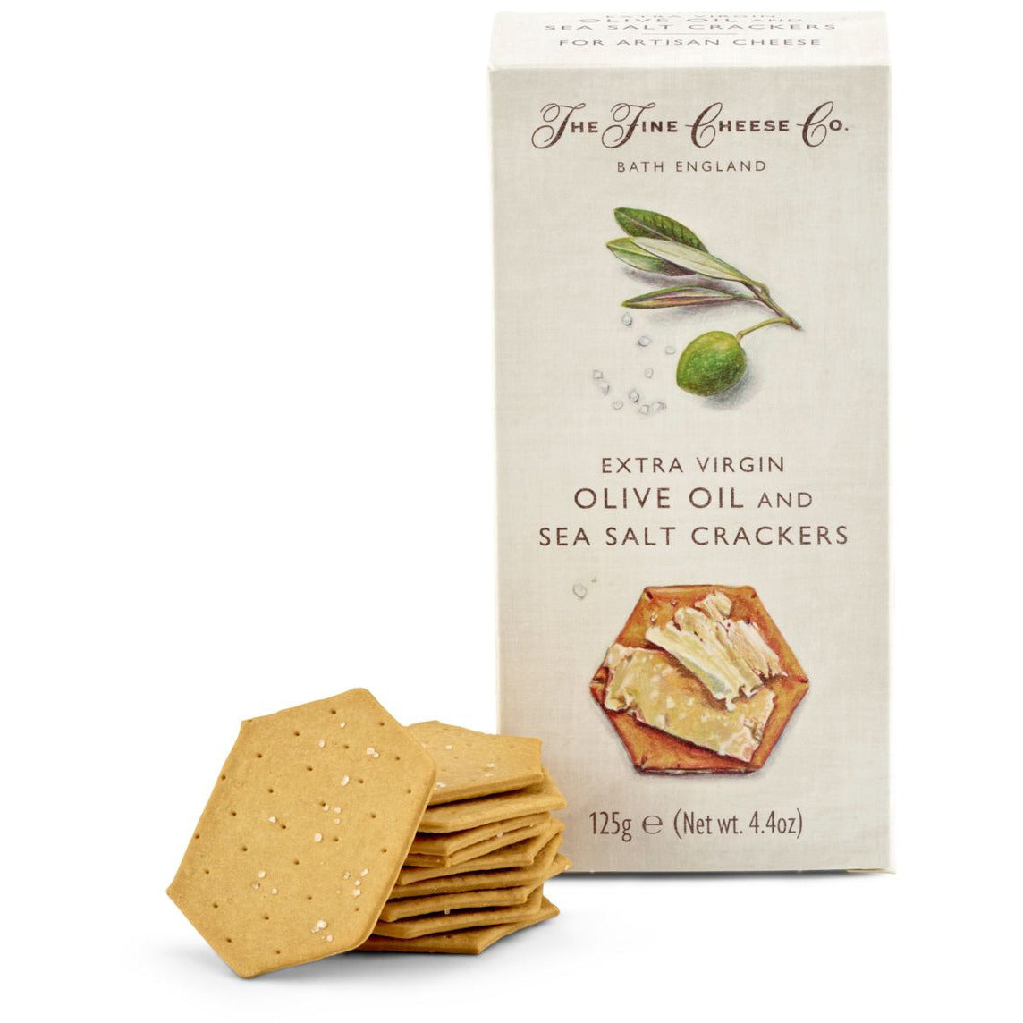 EVOO & SEA SALT CRACKERS, THE FINE CHEESE CO – Creeds